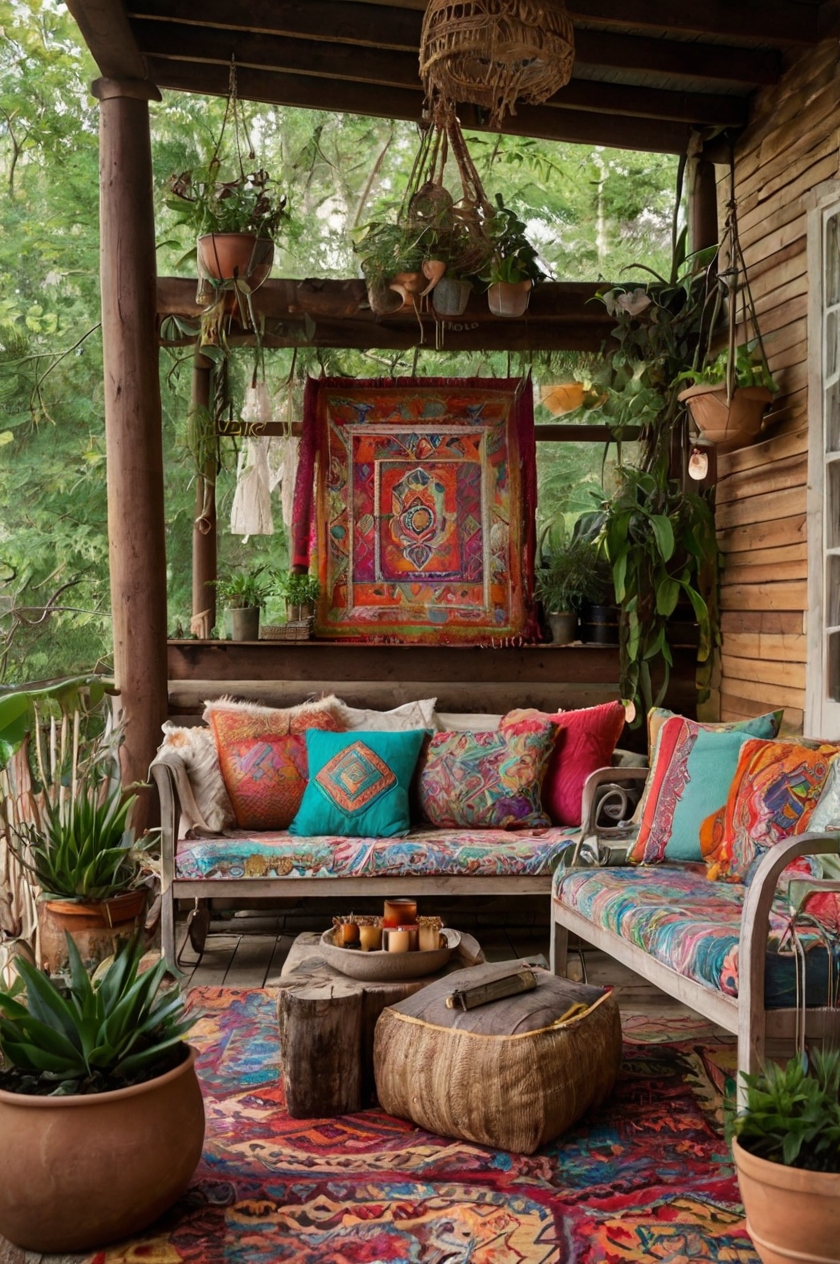 15 Must-Have Items for a Cozy Bohemian Balcony Retreat – Curated Living ...