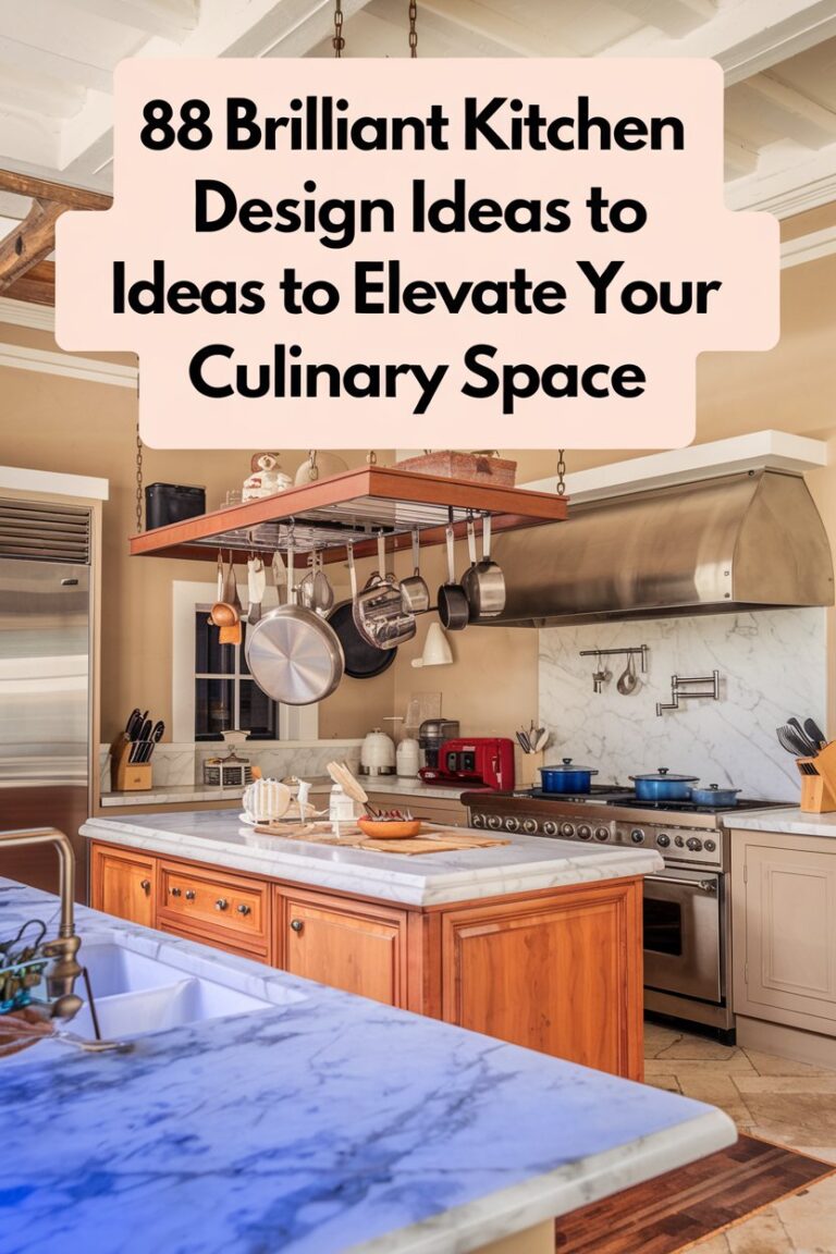 88 Brilliant Kitchen Design Ideas to Elevate Your Culinary Space ...