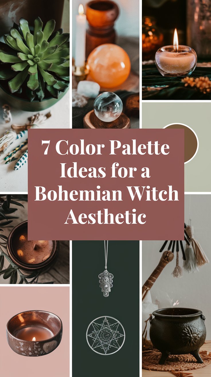 7 Color Palette Ideas for a Bohemian Witch Home Aesthetic – Curated ...