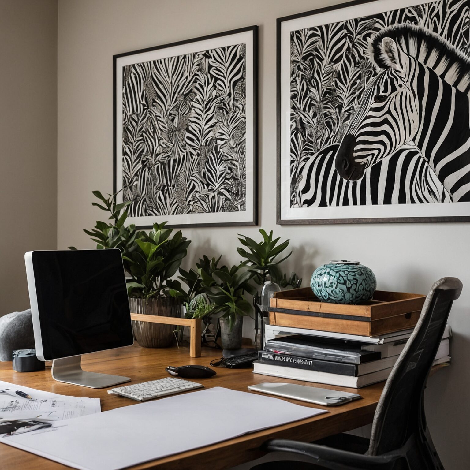 18 Zebra Print Decor Ideas for the Bold and Beautiful Home – Curated ...
