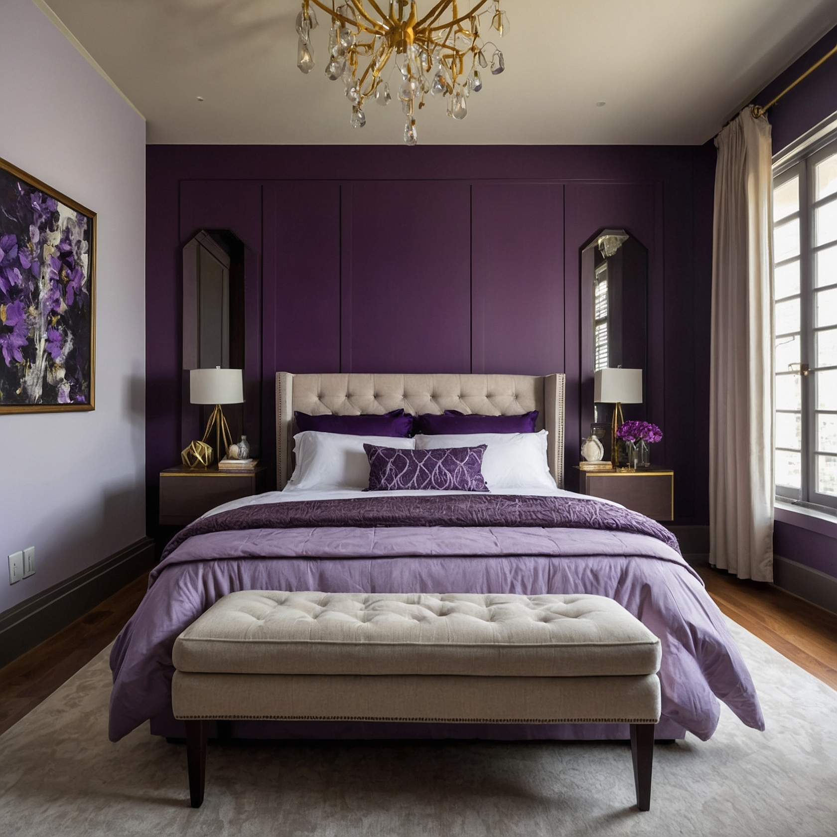 13 Stunning Ways to Refresh Your Bedroom with Shades of Purple ...