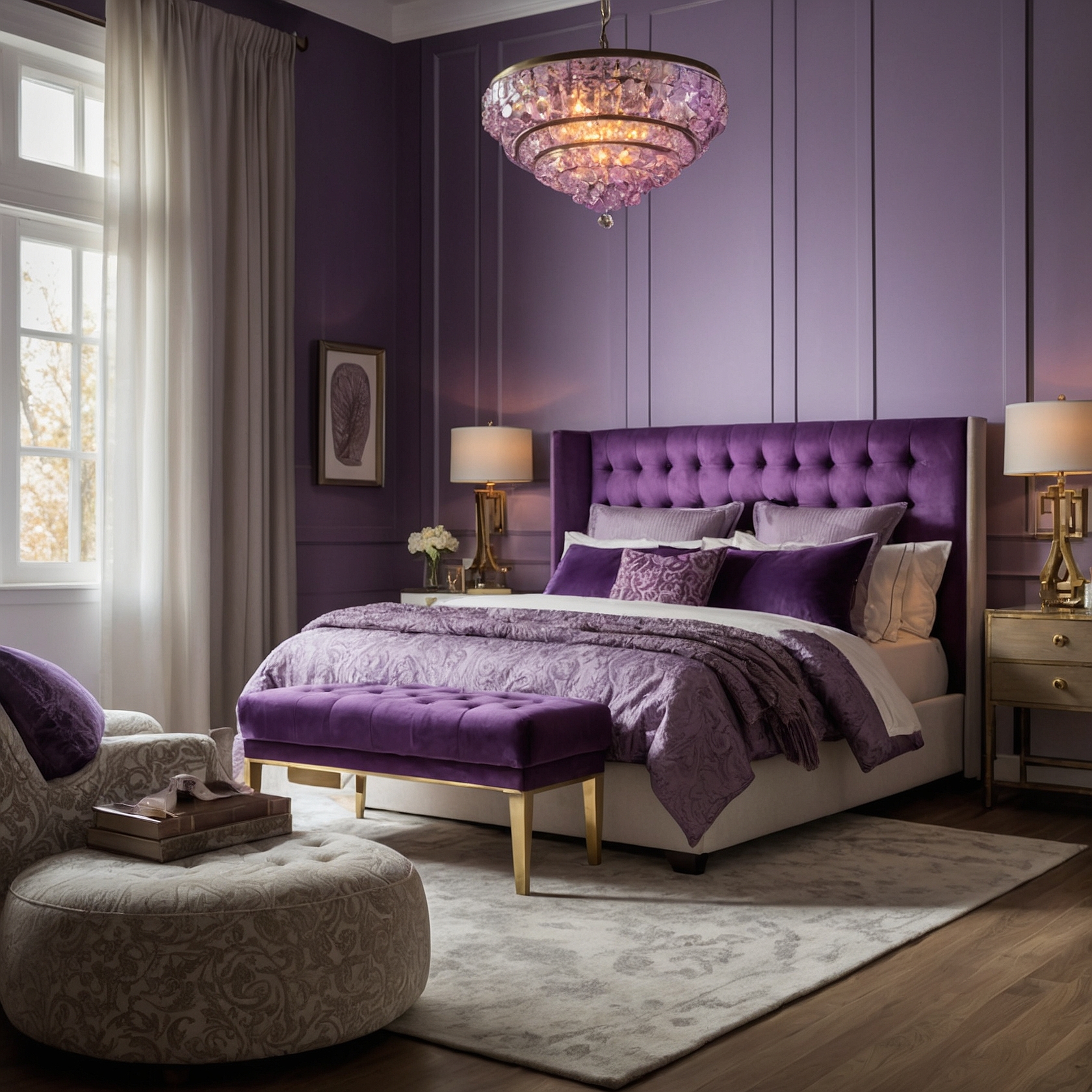 13 Stunning Ways to Refresh Your Bedroom with Shades of Purple ...