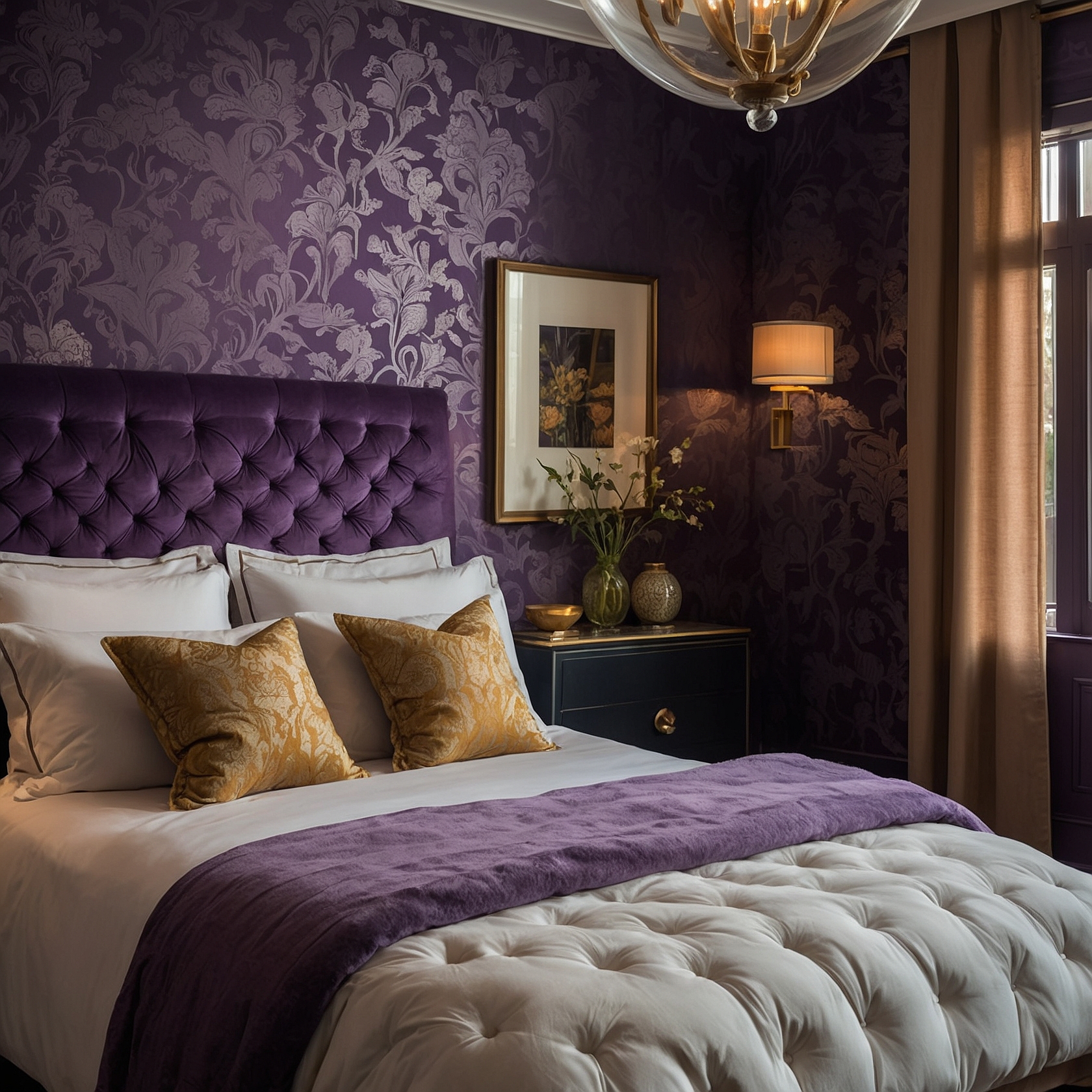 13 Stunning Ways to Refresh Your Bedroom with Shades of Purple ...